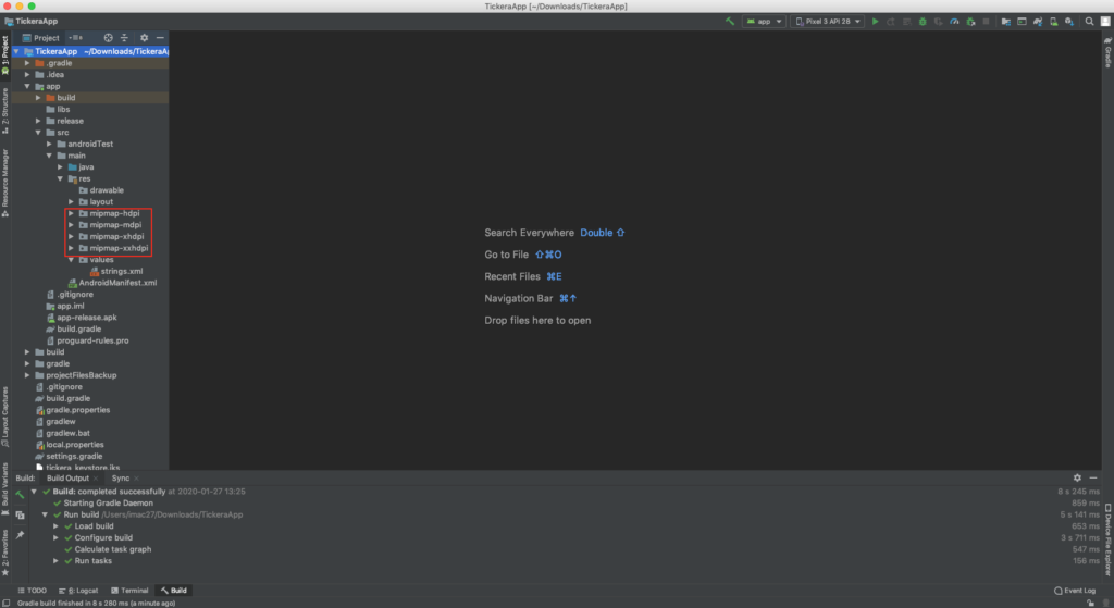 Checkinera - android source code - Documentation - Tickera