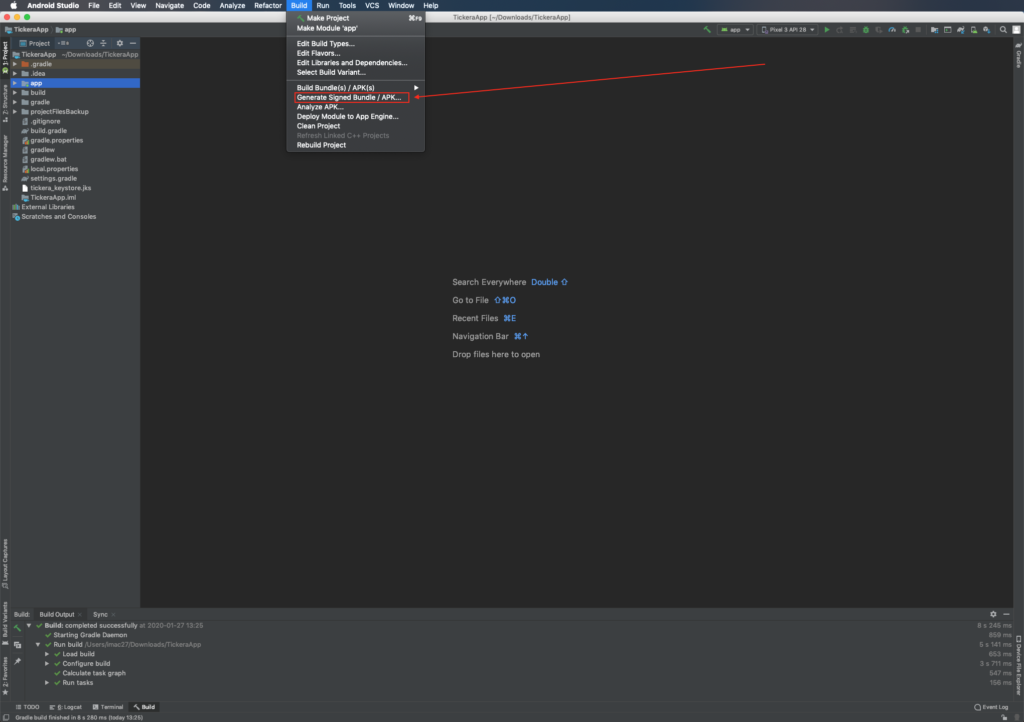Documentation - Checkinera - android source code - Tickera