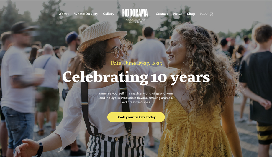 Event Ticketing WordPress themes